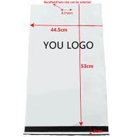 China Customized printed logo polymail express plastic clothing transportation packaging delivery mail express bags for sale