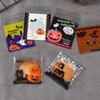 China Factory direct sales - New Christmas candy Mini baking Cookies Bread bags Snacks OPP self-sealing Food Self-adhesive zipper bags for sale