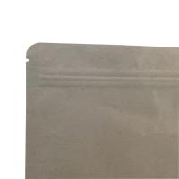 China Recyclable brown kraft paper bags with transparent Windows for self-sealing and quick transportation of pizza, sushi and pet food for sale