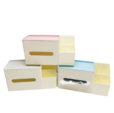China Creative multi-functional desktop storage box, children's DIY handmade stationery storage, pen holder, tissue box for sale