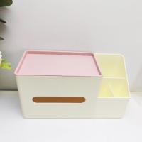 China Creative multi-functional desktop storage box, children's DIY handmade stationery storage, pen holder, tissue box for sale