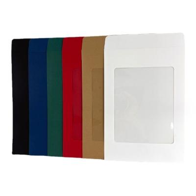 China Transparent kraft paper bag envelopes A4/A5 for bank storage can be sealed with masks and ivory plates, suitable for household products such as pillows for sale