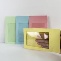 China Transparent kraft paper bag envelopes A4/A5 for bank storage can be sealed with masks and ivory plates, suitable for household products such as pillows for sale