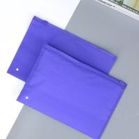 China Customized PVC matte zipper clothing bags, plastic zipper locks, clothes, T-shirts, other clothing packaging - for socks and shoes for sale