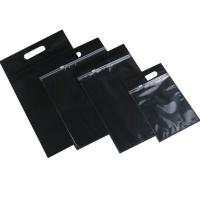 China For Customized Recyclable CPP Transparent PE Plastic Moisture Proof Zipper Handheld Self Sealing Socks Shirt Underwear for sale
