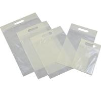 China For Customized Recyclable CPP Transparent PE Plastic Moisture Proof Zipper Handheld Self Sealing Socks Shirt Underwear for sale