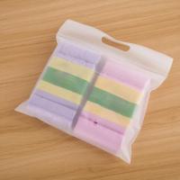 China Frosted Self Sealing Handheld Clothing Down Suit Stick Bone Bag for sale