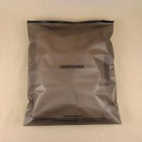China Customized Printed Underwear Frosted Zip Lock Clothing Packaging Plastic Bags With Logo for sale