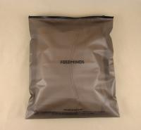 China Customized Printed Underwear Frosted Zip Lock Clothing Packaging Plastic Bags With Logo for sale