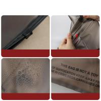 China Customized Printed Underwear Frosted Zip Lock Clothing Packaging Plastic Bags With Logo for sale