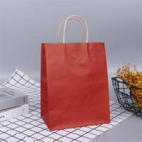 China Cowhide Portable Paper Bags for Takeaway Packaging Creative Gift Bags Clothing Bags for sale