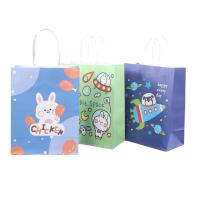 China Recyclable Imported PE Plastic White Food Bags with Twisted Handles Custom Logo Exhibition Use Low MOQ Hand-held Bag for sale