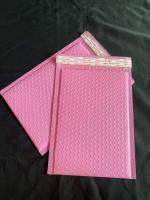 China OEM Stock Eco-friendly Customize Pink Mailer Strong Adhesive Air Bags Packing Mailing Tear Proof Bubble Bag for sale