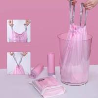 China Manufacturer Pink Eco-Friendly Bio Plastic Polythene Roll Garbage Bags Side Gusset PE for Supermarket Use Wholesale for sale