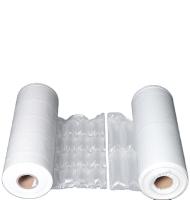 China Transparent Plastic Packing Fruit Milk Powder Bubble Inflatable Post Air Column Bags for Protective Shipping Wine Bottles for sale
