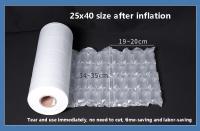 China Transparent Plastic Packing Fruit Milk Powder Bubble Inflatable Post Air Column Bags for Protective Shipping Wine Bottles for sale