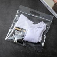 China Wholesale Degradable Recyclable EVA Handled Zip-Lock Bags Matte/Transparent Garment Packaging Strap for Packing Shoes/Garments for sale