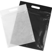 China Clothing Portable Plastic Bag Long Sleeve Hoodie Pants Featuring Transparent Zipper Non-Woven Material for Shoes Socks Fur for sale
