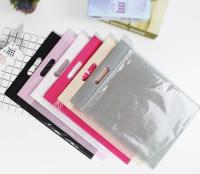 China Clothing Portable Plastic Bag Long Sleeve Hoodie Pants Featuring Transparent Zipper Non-Woven Material for Shoes Socks Fur for sale