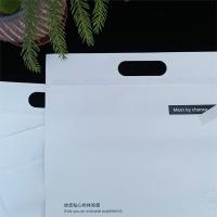 China Luxury HDPE & PE Printed Shopping Hand Bag Eco-Friendly Boutique Clothing Bags for Business & Exhibition Use for sale