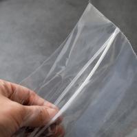 China Transparent Hand Ziplock Bag Frosted PE Disposable Shoes & Clothing Storage Bag for sale