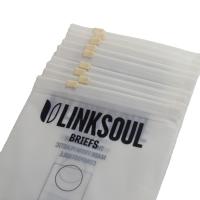 China Degradable Custom Printing Plastic Frosted Zipper Bag Clothing Packaging Plastic Ziplock Bag for sale