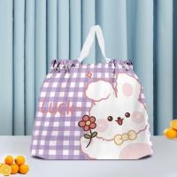 China Takeaway Drawstring Bag, Reusable Drawstring Shopping Pouch, Thank You Drawstring Gift Bag for Restaurant Takeout, Food Delivery, Retail Packaging for sale