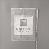 China Custom CPE Frosted Zipper Bag Production Process | Waterproof Reusable Plastic Zip Bag Manufacturing for sale