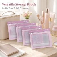 China Custom Logo Printed Frosted Plastic Slider Zipper Bag for Clothing Packaging EVA Translucent Ziplock Bag Apparel Garment Pouch for sale