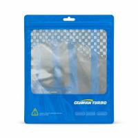 China Custom Printed Flat Mylar Zipper Bag with Euro Hang Hole, Clear Window Aluminum Foil Resealable Pouch for Hardware Electronic Accessories Packaging for sale