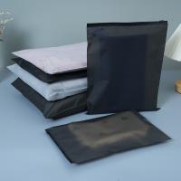 China 100 Pcs Matte Black Resealable Bags - Smell Proof Zip Lock Packaging for Small Business, Clothing, Jewelry for sale
