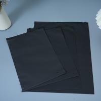 China 100 Pcs Matte Black Resealable Bags - Smell Proof Zip Lock Packaging for Small Business, Clothing, Jewelry for sale