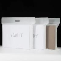 China Premium CPE Frosted Slider Bags with Handle - Resealable Garment Packaging for Clothing & Retail for sale