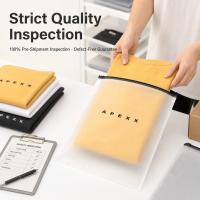 China Custom Frosted Zipper Bags for Clothing Packaging - Reusable Matte Slider Zip Lock Apparel Bags for sale