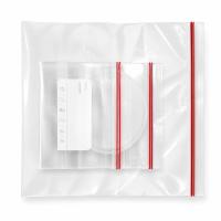 China Heavy Duty Double Zipper Food Storage Bags with Write-On Memo Label (Multi-Size Pack) for sale