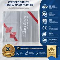 China Printed Frosted Resealable Bag with Zipper Closure for Apparel Gift Packaging for sale