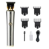 China USB Charging Cordless Hair Trimmer Rechargeable Hair Clipper For Barber Shop for sale