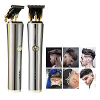 China USB Charging Cordless Hair Trimmer Rechargeable Hair Clipper For Barber Shop for sale