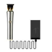 China USB Charging Cordless Hair Trimmer Rechargeable Hair Clipper For Barber Shop for sale