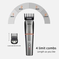 China Rechargeable 6 In 1 Hair Trimmer Set For Razor Nose Hair Body Facial Barber for sale