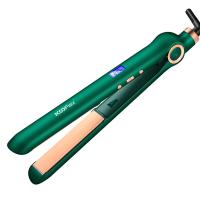 China PTC Heating 2 In 1 Flat Iron Hair Straightener Ceramic Floating Plate for sale
