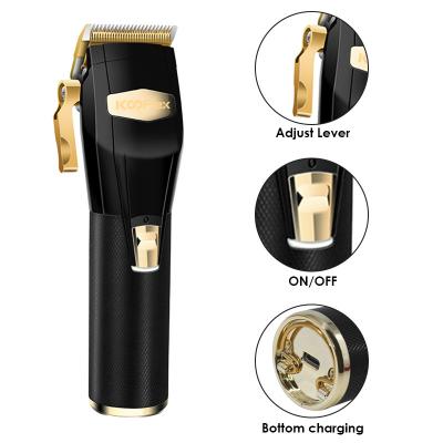 China Stainless Steel Cordless Hair Trimmer With Lithium Battery for sale