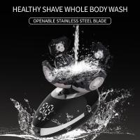 China 5 In 1 Men Electric Shavers 5D Floating Rotary Razor Multifunctional Beard Trimmer for sale