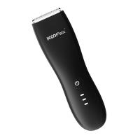 China IPX6 Waterproof Body Trimmer Replaceable Ceramic Male Razor Clippers Charging Dock Electric Groin Hair Trimmer for sale