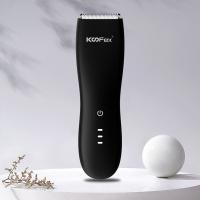 China IPX6 Waterproof Body Trimmer Replaceable Ceramic Male Razor Clippers Charging Dock Electric Groin Hair Trimmer for sale