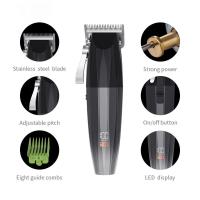 China 5W Cordless Hair Trimmer 7200RPM Adjustable Blade LCD Display for sale