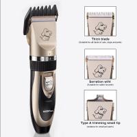 China 240V Pets Cats Dog Shaver Clippers Electric Quiet Hair Clippers Set for sale