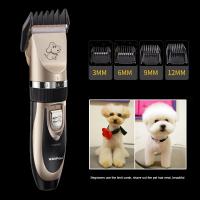 China 240V Pets Cats Dog Shaver Clippers Electric Quiet Hair Clippers Set for sale
