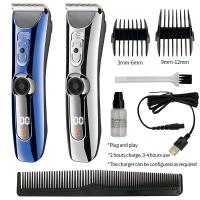 China ABS Men Beard Trimmer Body Groomer Waterproof USB Rechargeable Hair Clippers for sale