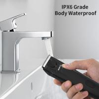 China Waterproof Wet Dry Groin Hair Trimmer Body Shaver Groomer for sale